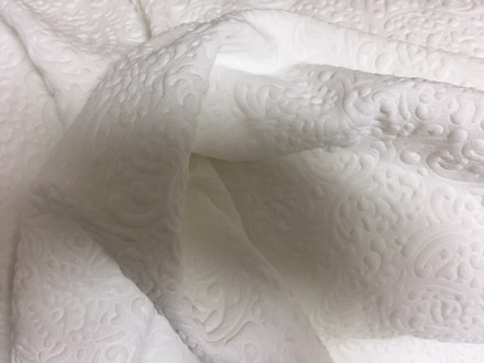 White Jacquard - Zoelee's Fabrics